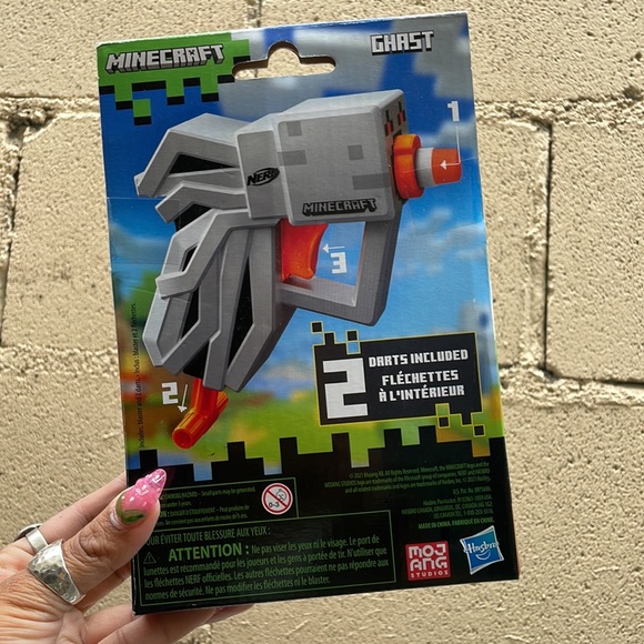 Nerf | Toys | Hasbro Nerf Minecraft Ghast Blaster Brand New Boxed ...